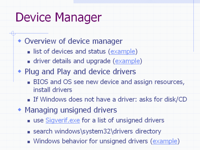 Device Manager
