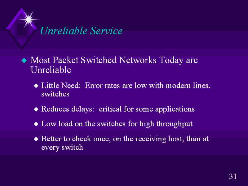 Unreliable Service