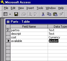 Entering and editing data