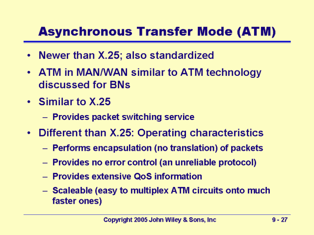 Asynchronous Transfer Mode And Wan L2 Bridge Interface Zone Selection