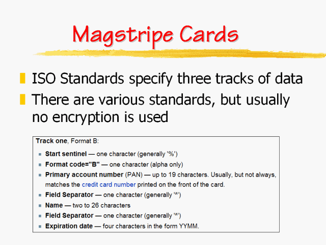 Magstripe Cards